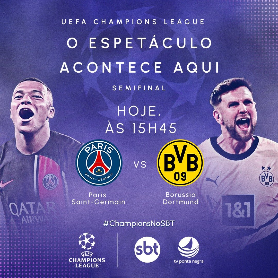 PSG x Borussia Dortmund: onde assistir, horário e escalações pela ...